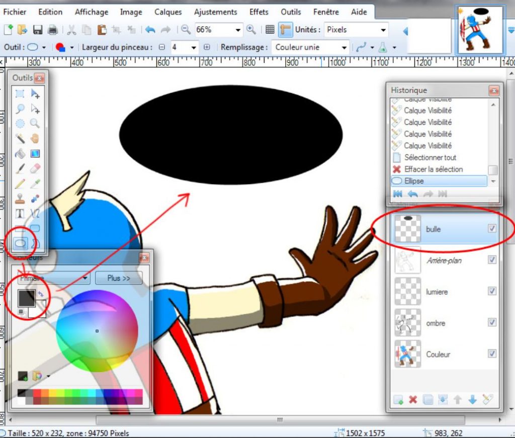 Améliorer/Coloriser un dessin/planche scanné/e – Manga-designer.com
