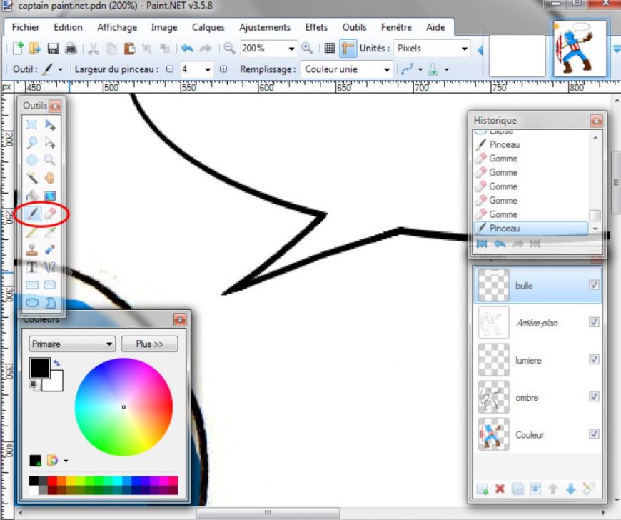 Améliorer/Coloriser un dessin/planche scanné/e – Manga-designer.com